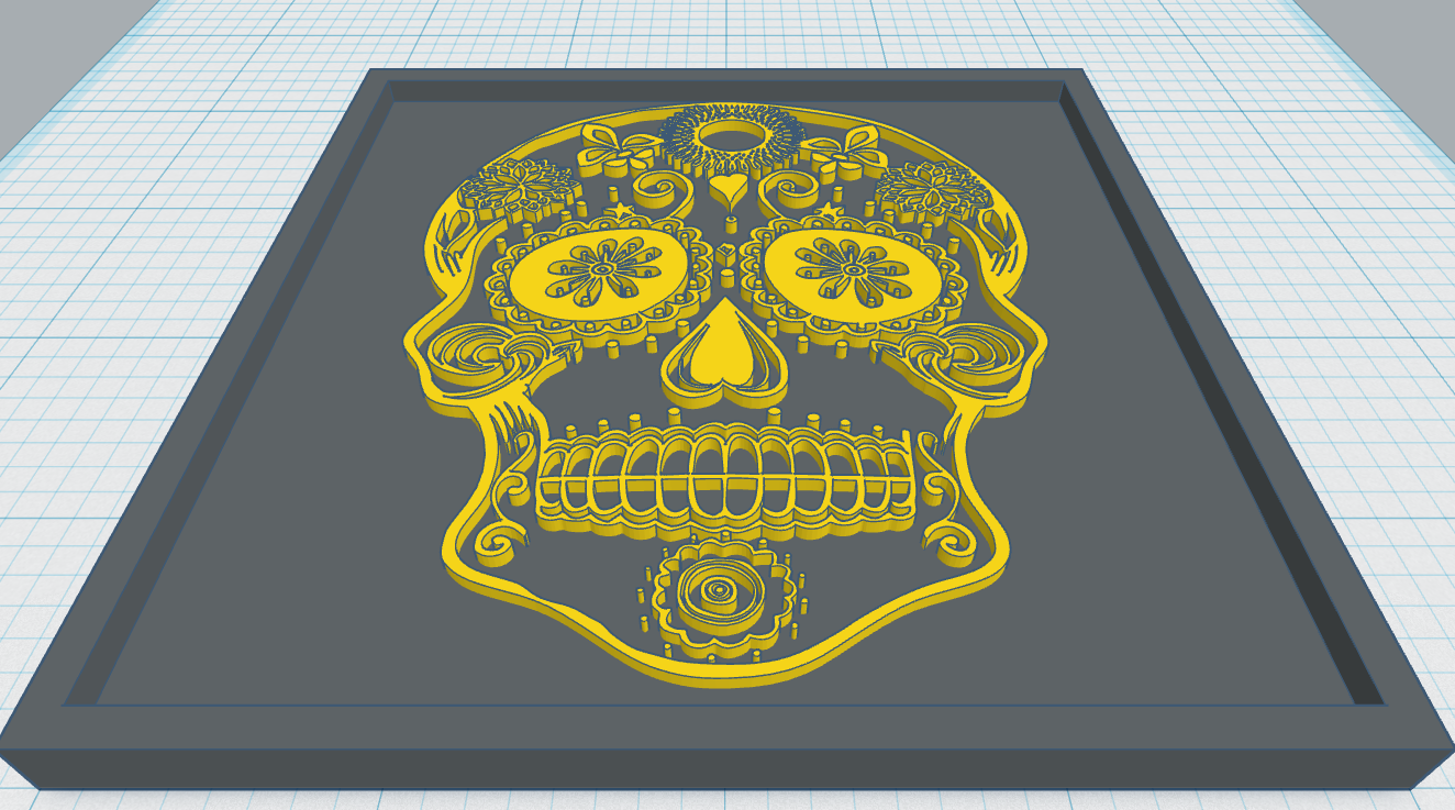 Day Of The Dead - Sugar Skull 34 by Peter Ennist | Download free STL ...