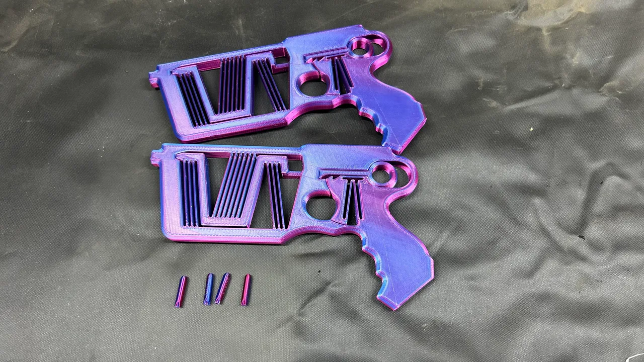 Props3d take on Marks Rober Compliant mechanizm Dart gun. by LukaS | Download free STL model ...