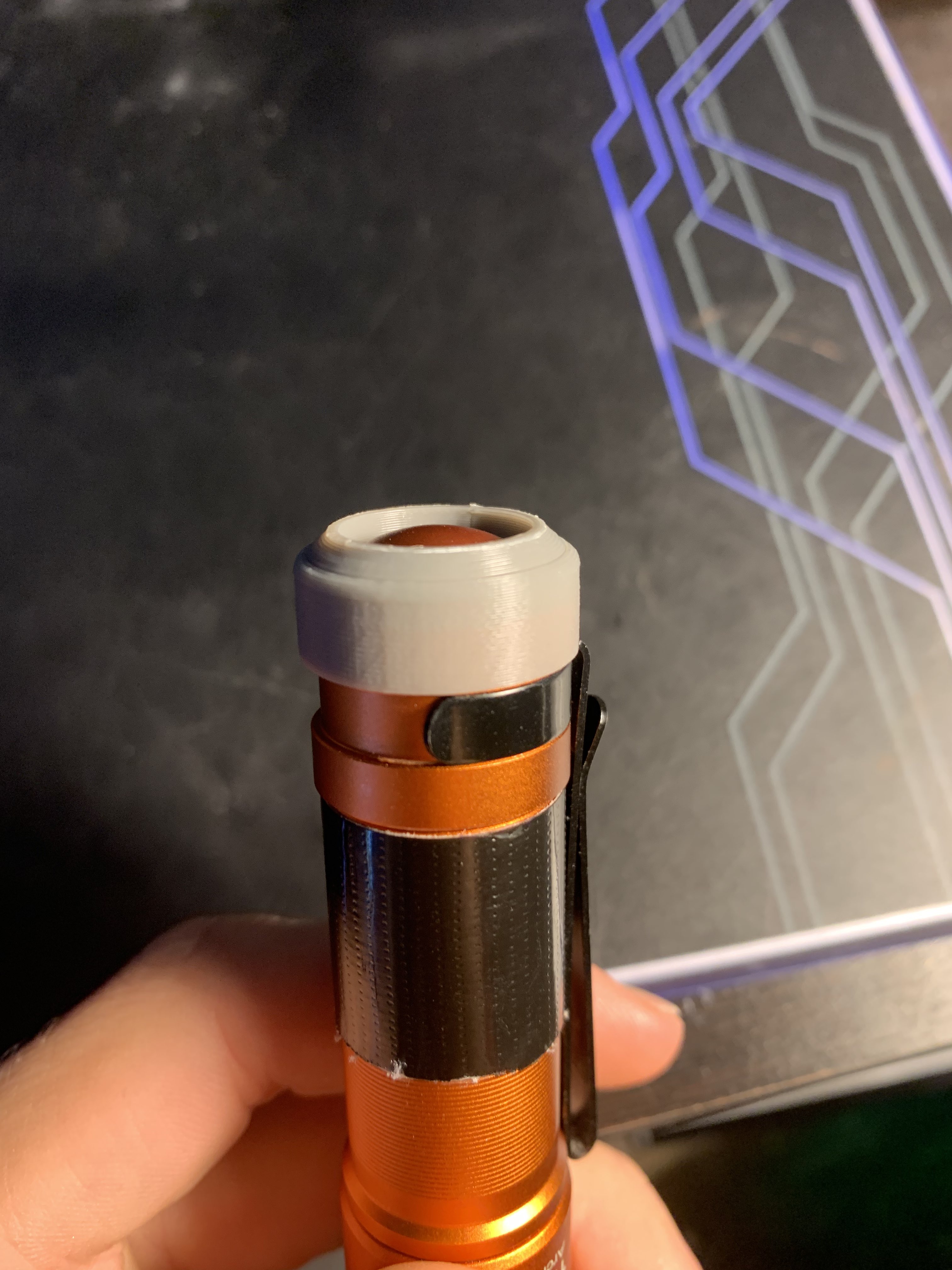 ThruNite Archer Pro V1-2 Tail Switch Shroud/Protector EDC Light ...