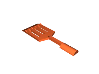 Spongebob Spatula ice scraper by Brad | Download free STL model ...