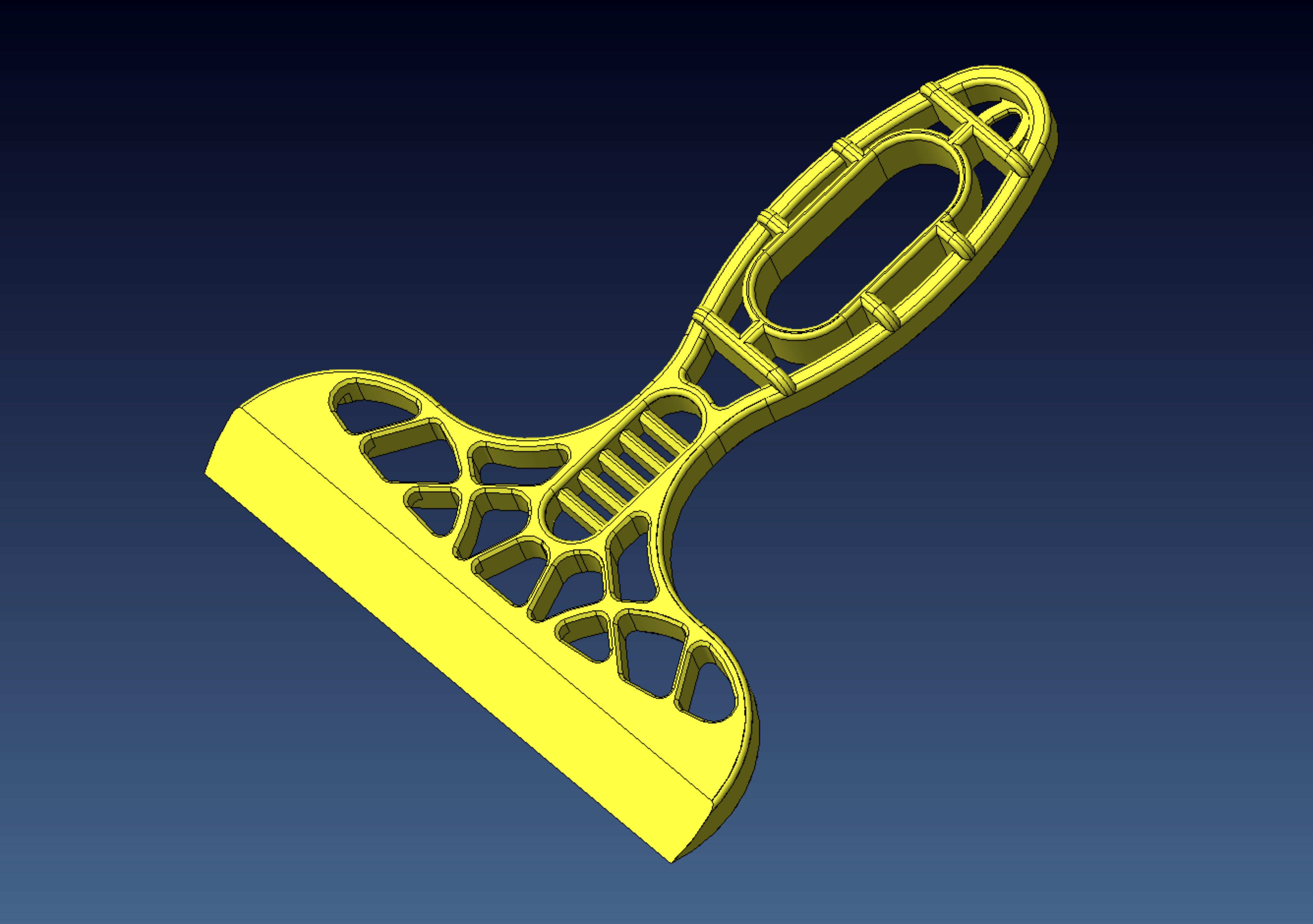 Ice Scraper - Ergonomic by Stavros Salampoukidis | Download free STL ...