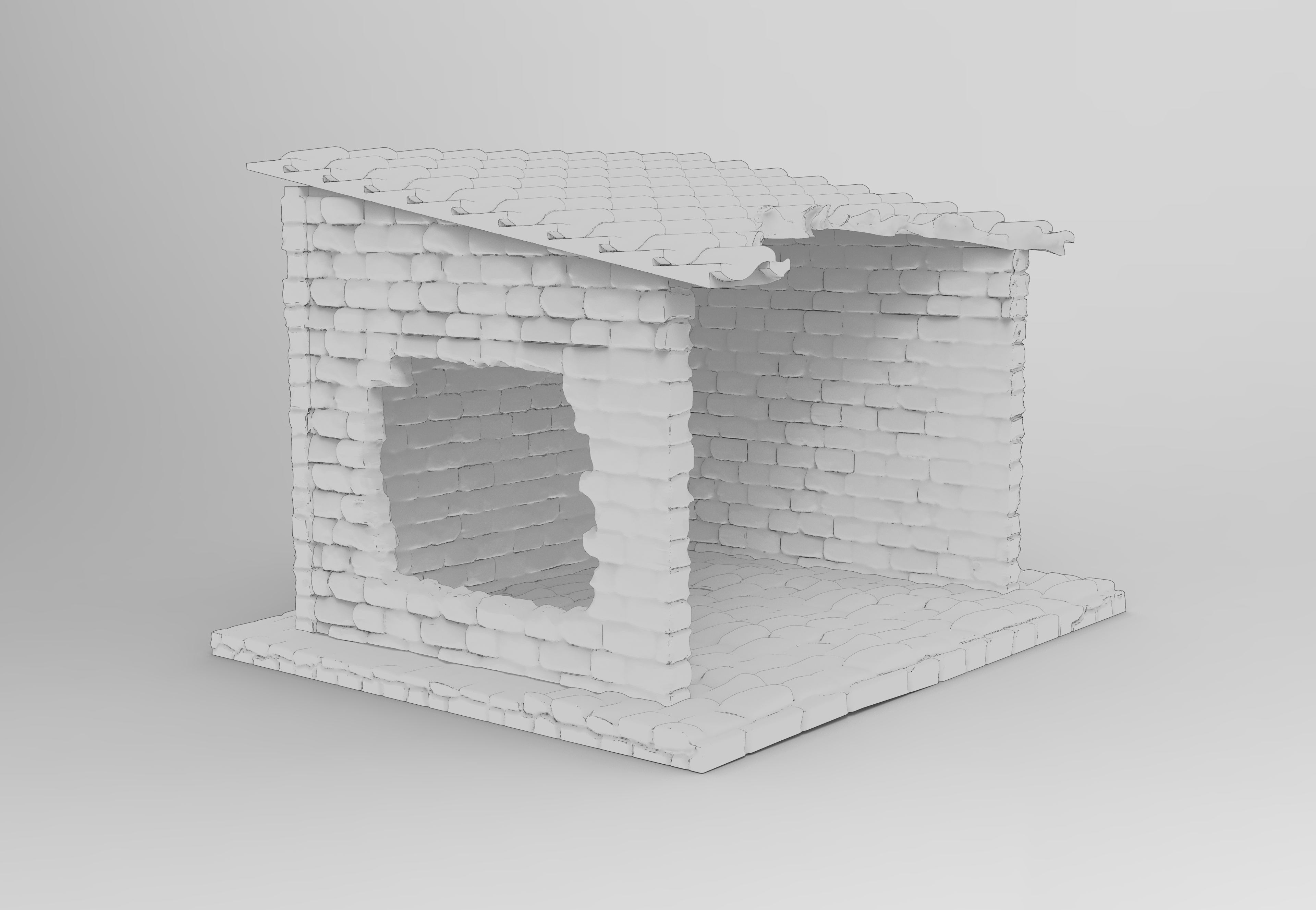 Portal de Belen Pesebre by OBSIDIAN STUDIOS | Download free STL model ...