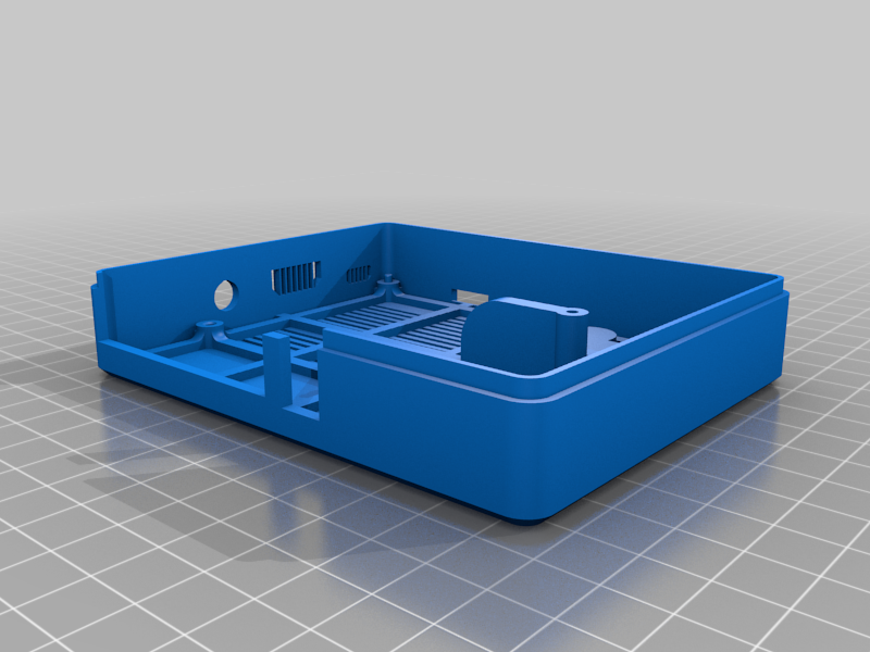 Raspberry Pi 3 Case with Homematic RPI-RF-MOD by uepsie | Download free ...