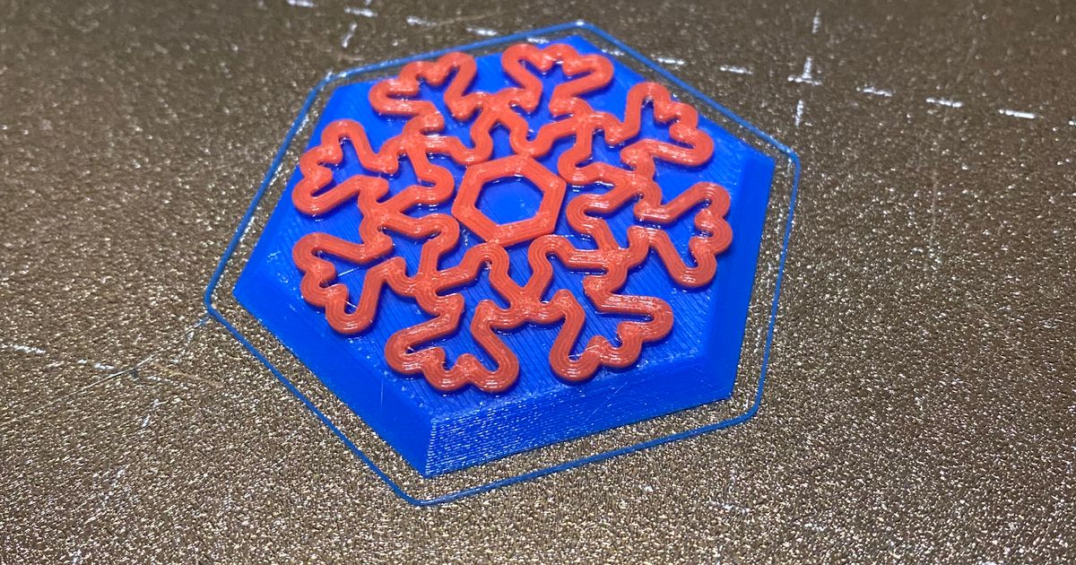 Snowflake Hex Scraper by Scido | Download free STL model | Printables.com