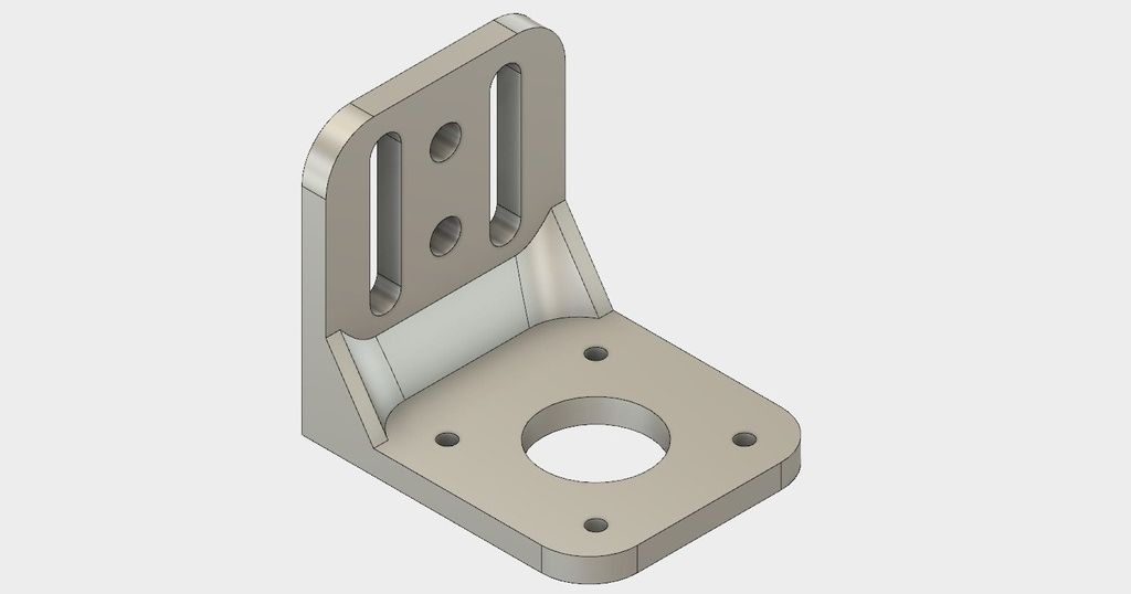Nema17 Mount by Thomas Utpatel | Download free STL model | Printables.com