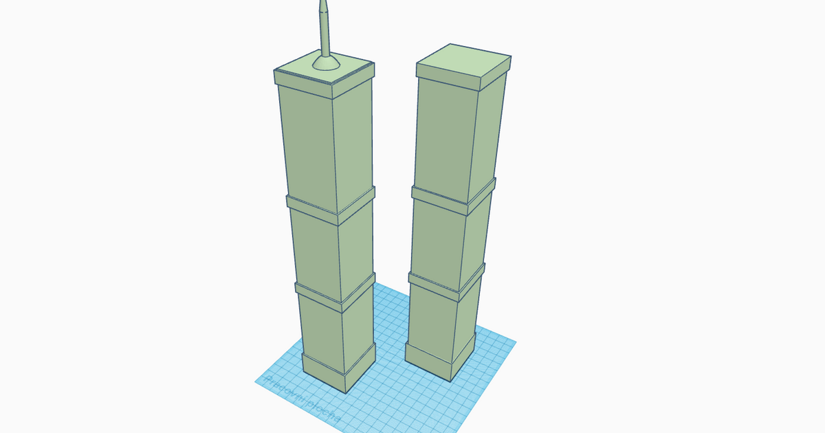 World Trade Center by Daniel Blažek | Download free STL model ...