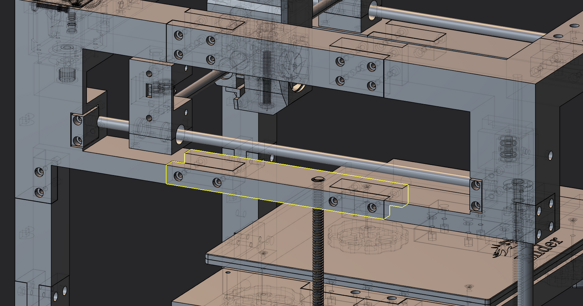 The 100 Extended Lead Screw Connector by zfactor | Download free STL ...