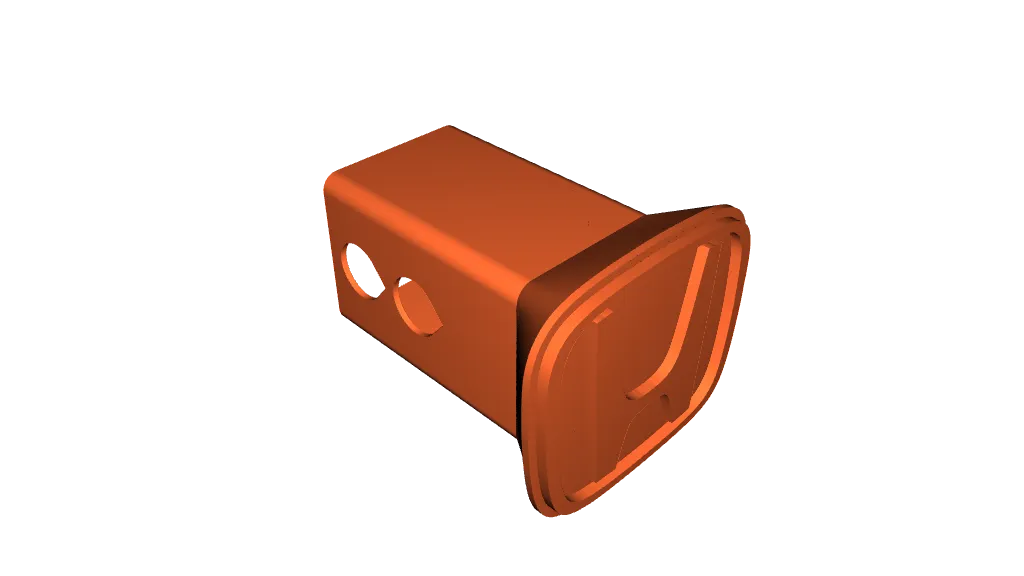 Hitch Cover Honda Logo by grizzie17 | Download free STL model ...