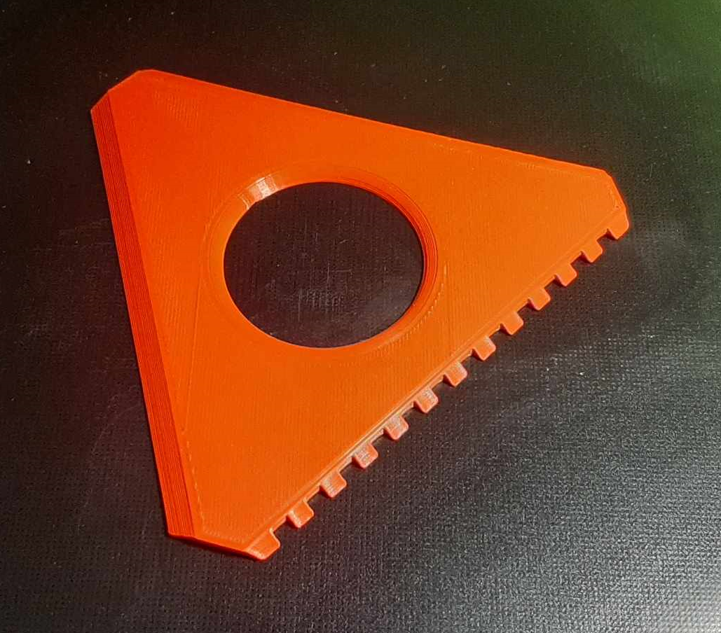 Triangular Ice Scraper by Filip | Download free STL model | Printables.com