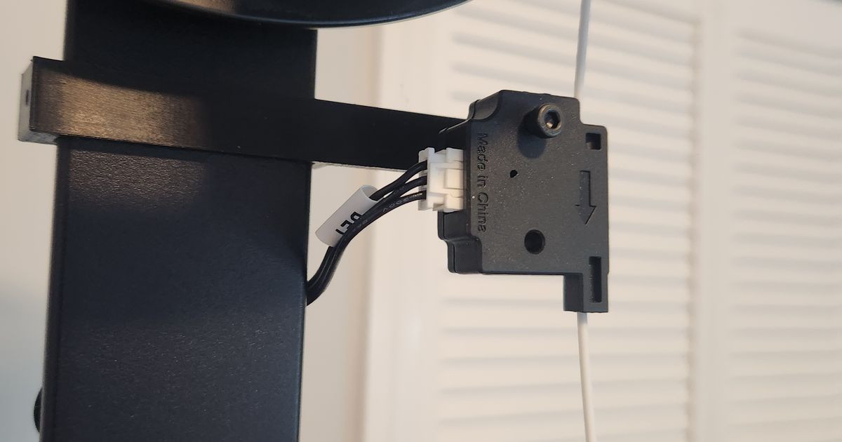 Anycubic Kobra 2 Max Clip On Filament Runout Sensor Bracket for Stock ...