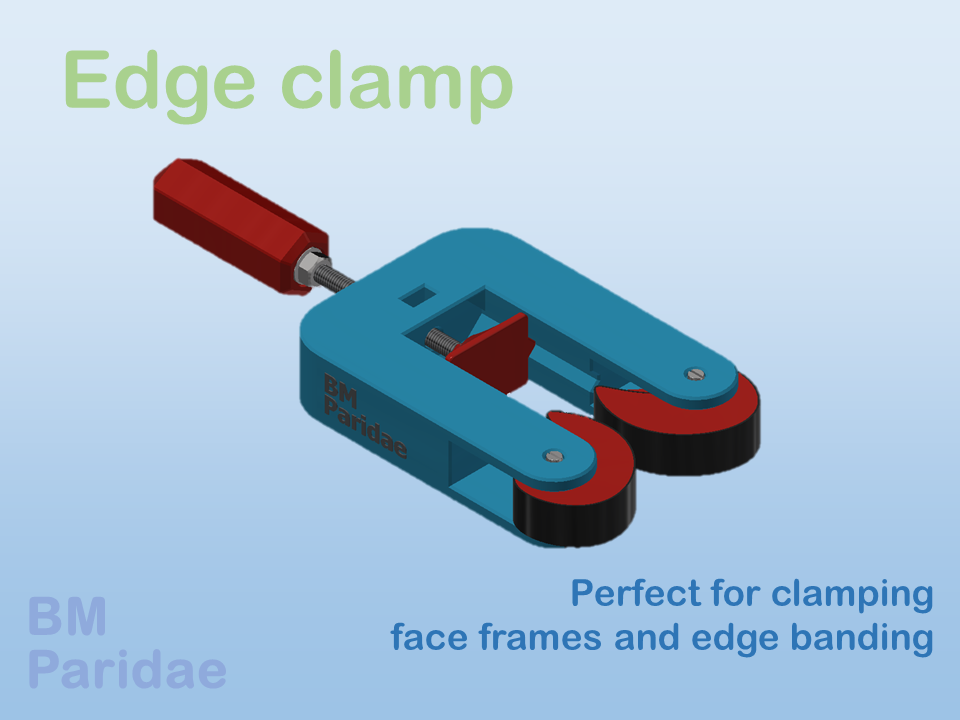 Edge clamp - Metric and Imperial versions by BM Paridae | Download free ...