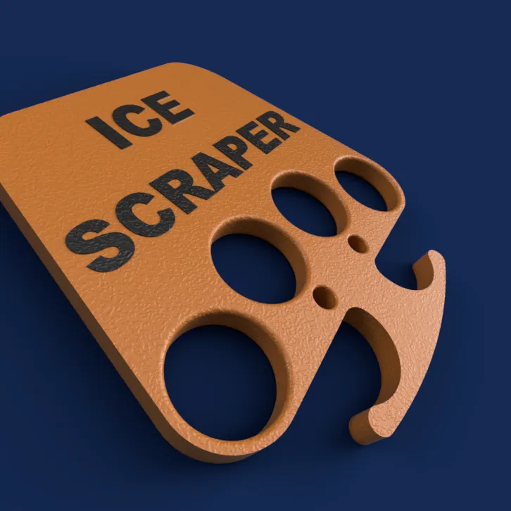 Knuckles Ice Scraper by walloper3 | Download free STL model ...