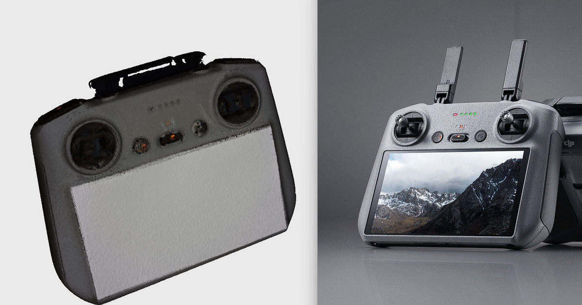 DJI RC2 Controller [Scan] (DJI Mini 4 PRO) by Cristian Onescu 🇷🇴 ...