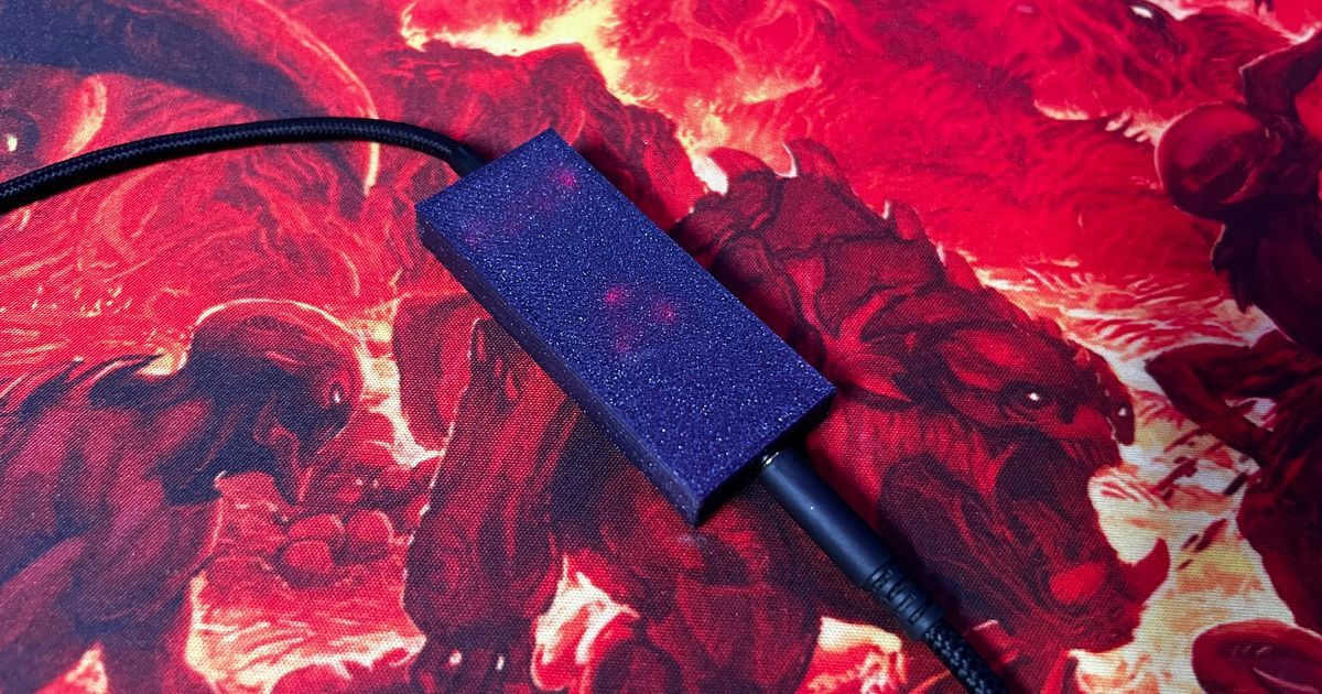 HyperX Cloud 2 USB Dongle Case por lollo | Descargar modelo STL ...