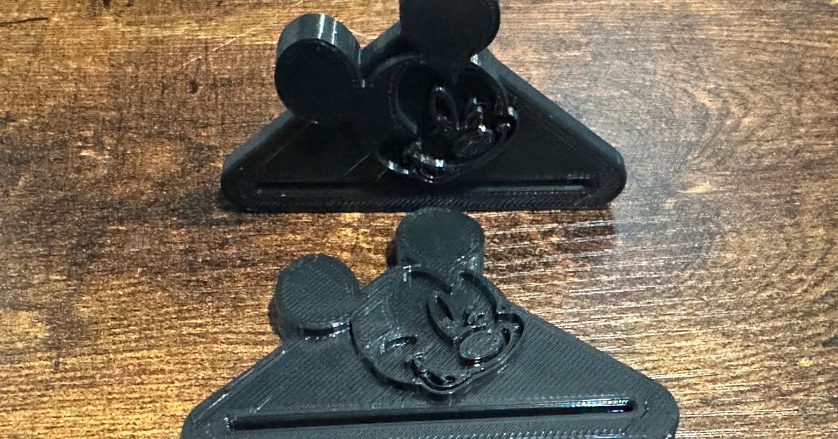 Mickey Mouse Toothpaste squeezer by Lieutenant Dane | Download free STL model | Printables.com