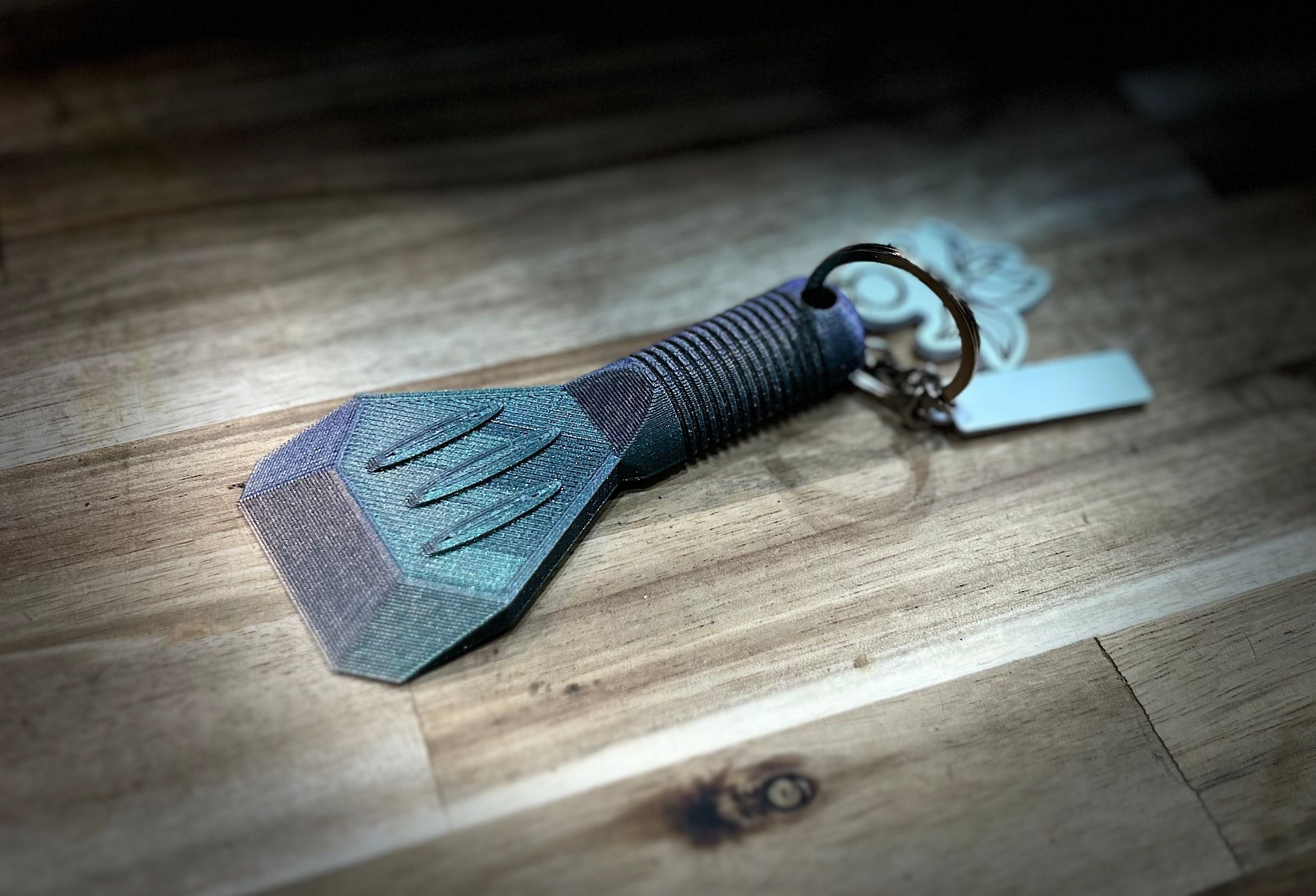 Keychain Mini Ice Scraper by Brad | Download free STL model ...