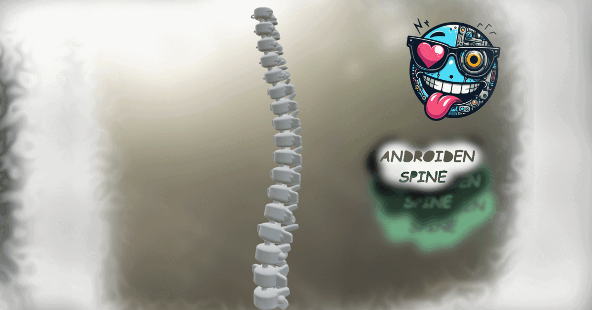 Android Spine v1.0 by strohmain by strohmain | Download free STL model ...