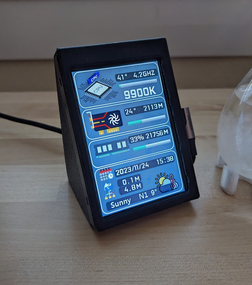 PC Status Monitor Stand von Extra Fox | Kostenloses STL-Modell ...