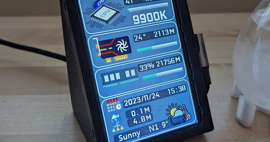 PC Status Monitor Stand von Extra Fox | Kostenloses STL-Modell ...