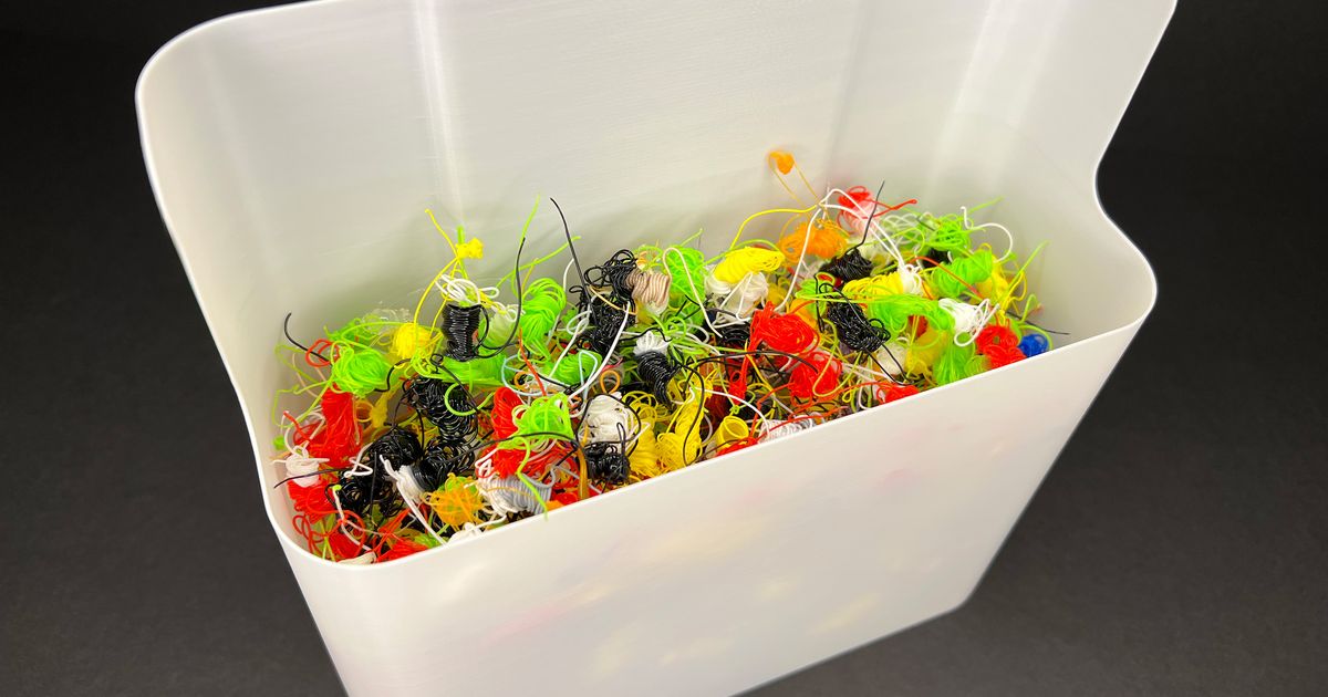 Bambu Lab Waste Chute Bucket for Purged Filament Poop by DesignCraft ...