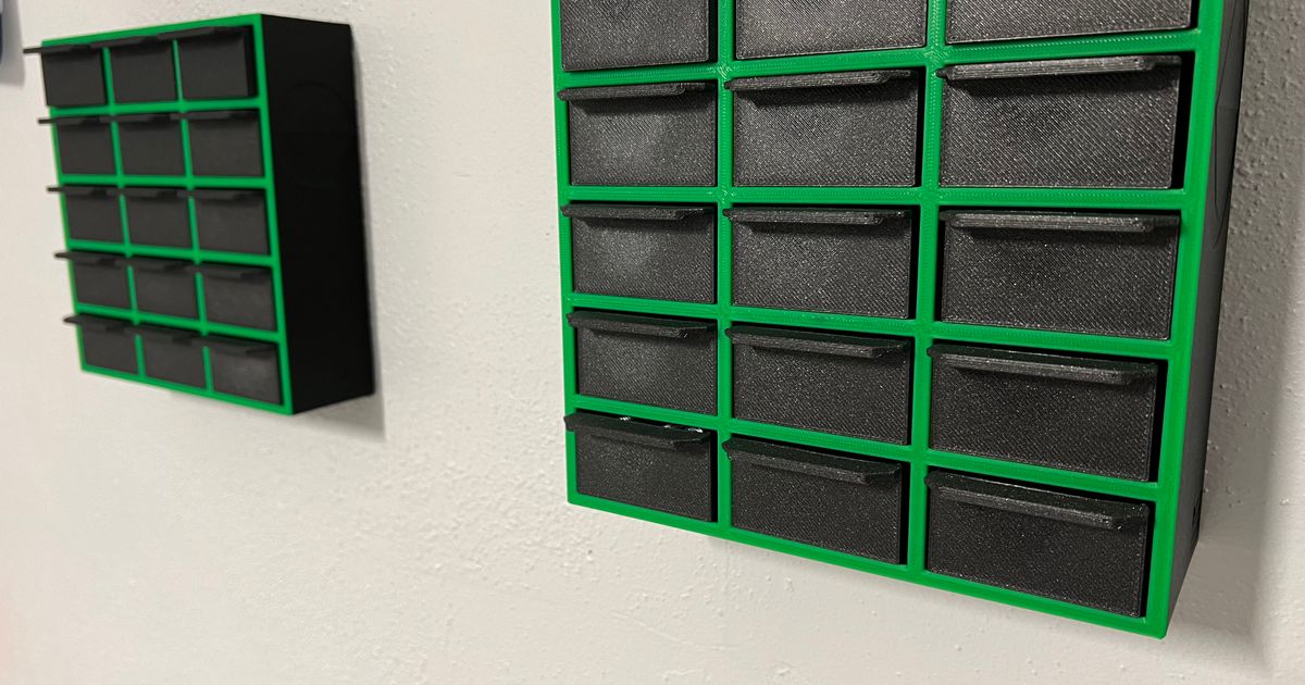 Basic Fastener Storage by Tony | Download free STL model | Printables.com