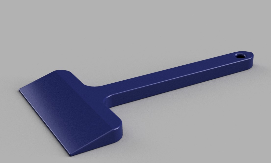Simple Ice-Scraper by Zachary3Dprints | Download free STL model ...