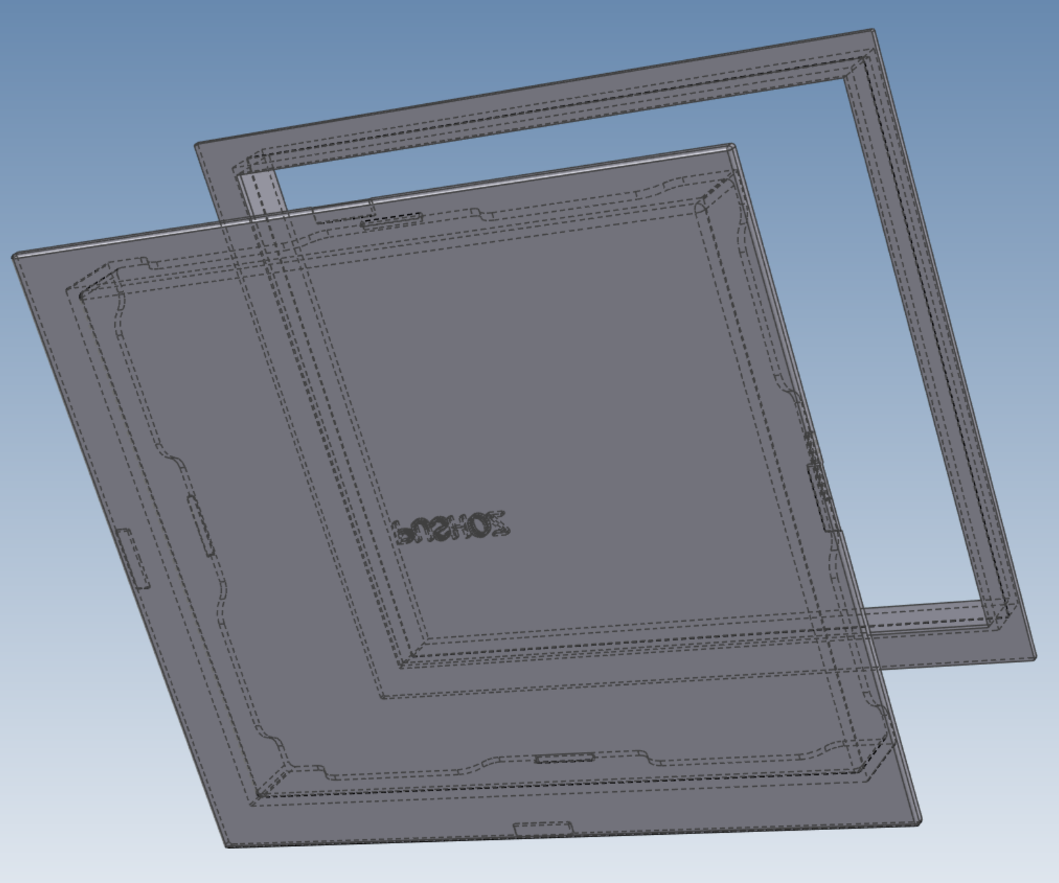 Inspection door for Gyproc walls and/or ceilings by Azom | Download ...