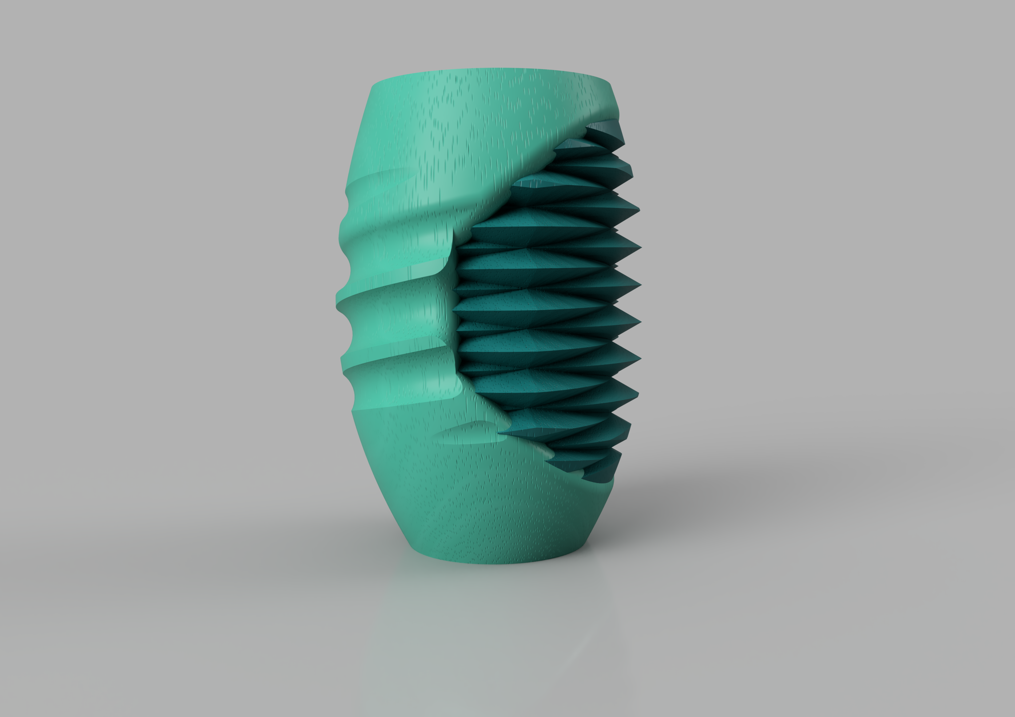 Geode Vase von Mels 3D LABS | Kostenloses STL-Modell herunterladen ...