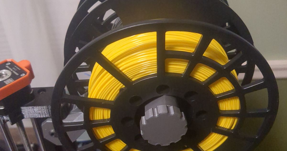 Prusa Mini Double Spool Holder by Busy With 3D Printing | Download free ...