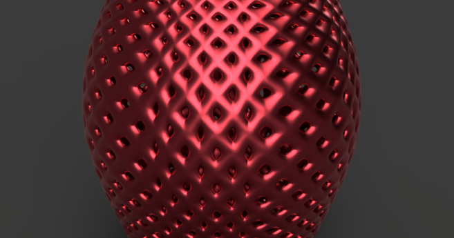 Strawberry lamp shade by MELS 3D LABS | Download free STL model ...