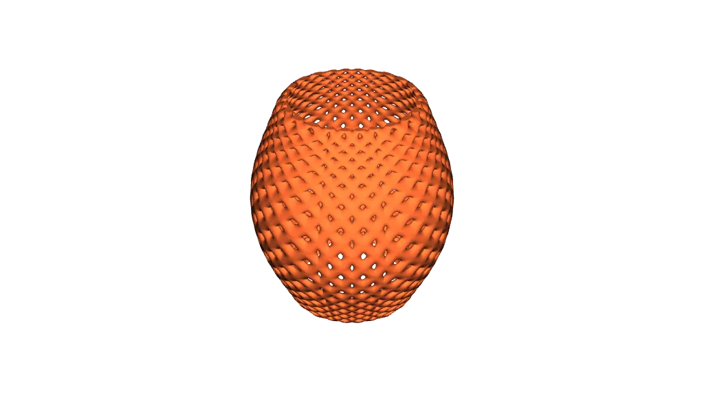 Strawberry lamp shade by MELS 3D LABS | Download free STL model ...