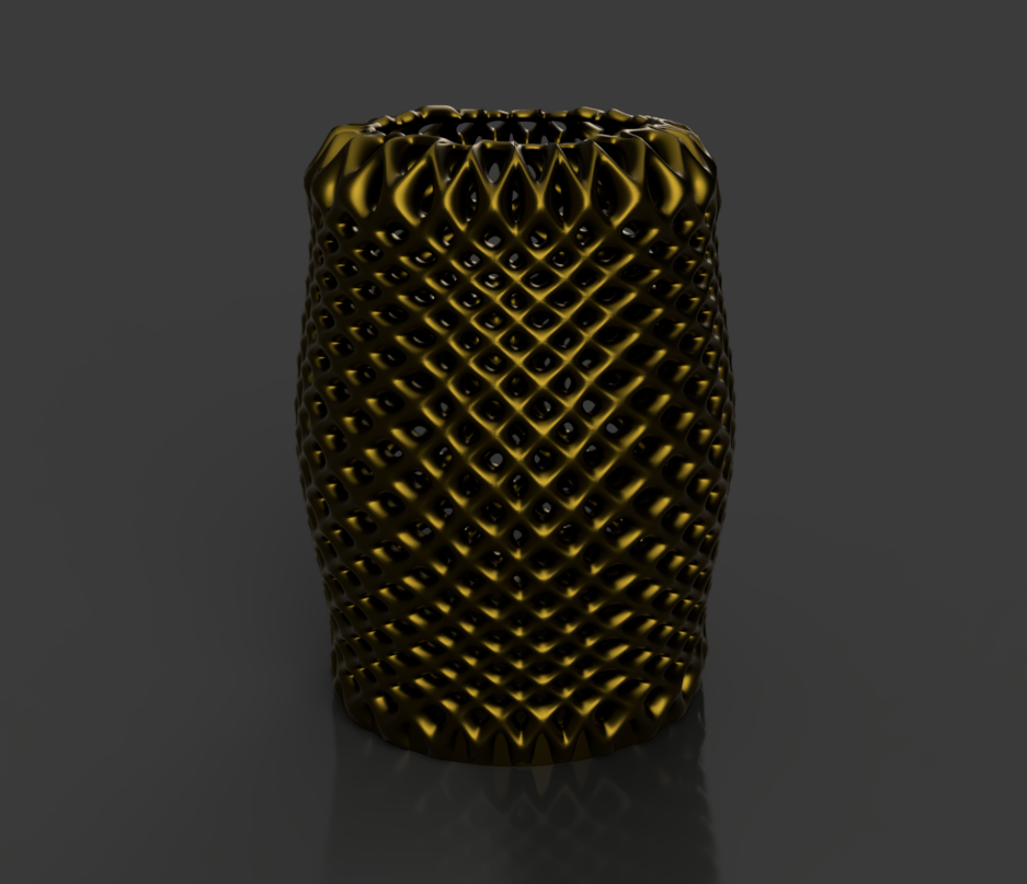 Lattice bin by Mels 3D LABS | Download free STL model | Printables.com