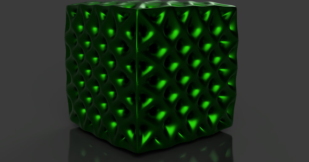 Lattice cube by Mels 3D LABS | Download free STL model | Printables.com