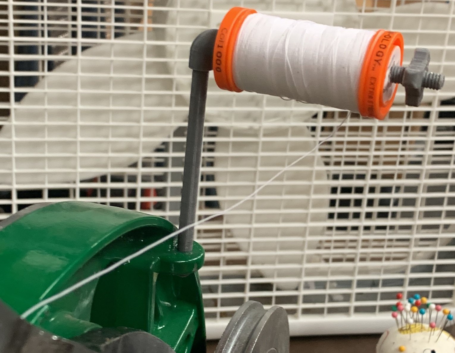 Spool Holder for Chinese Sewing Machine - Manual Leather Sewing Machine ...