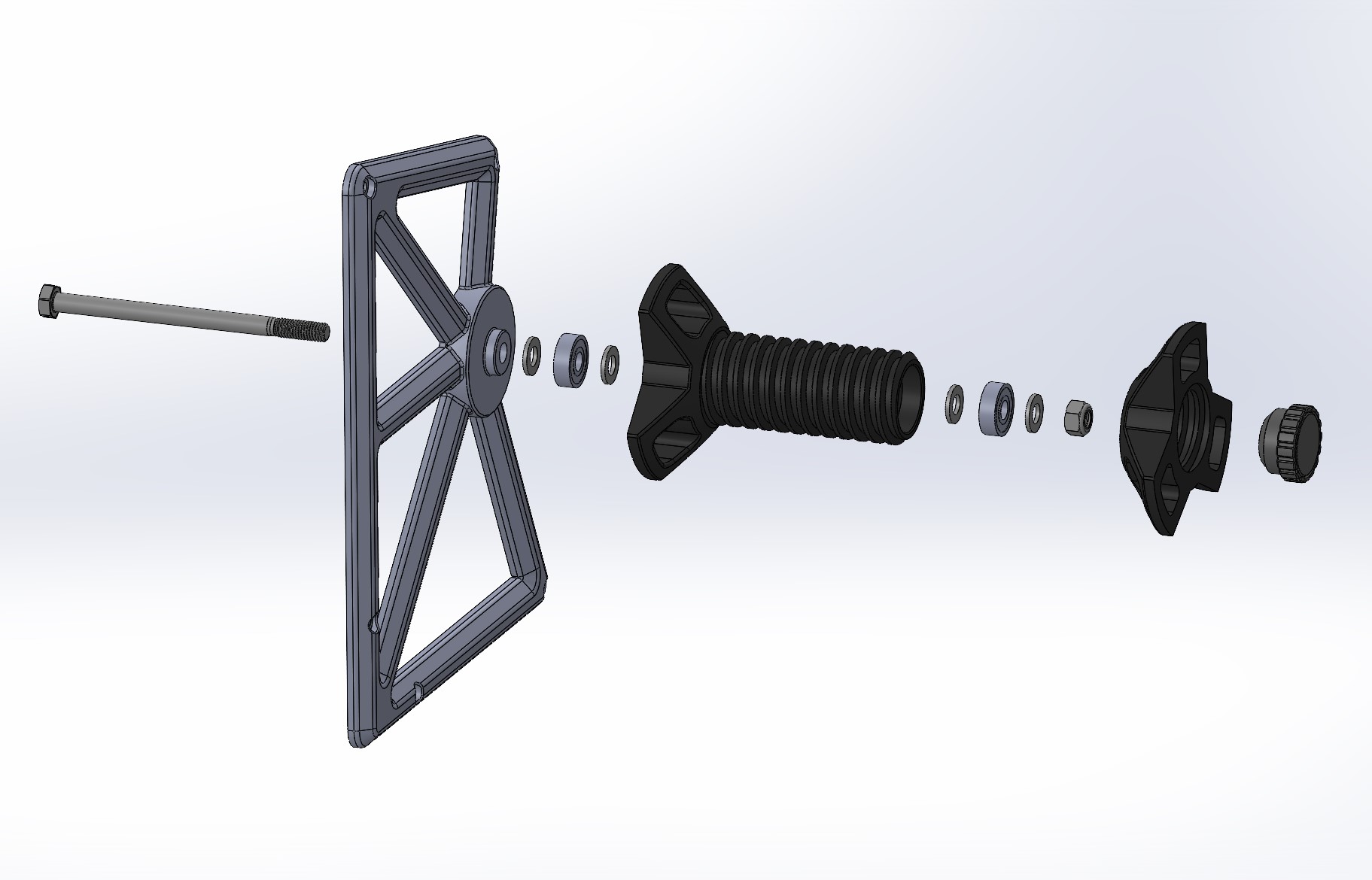 K1 Max Side Spool Holder by CadeyzDad | Download free STL model ...