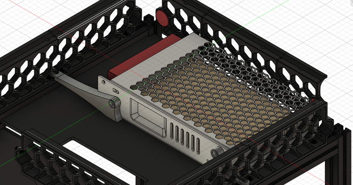 Voron V0.2 PSU Mounts by Woko | Download free STL model | Printables.com