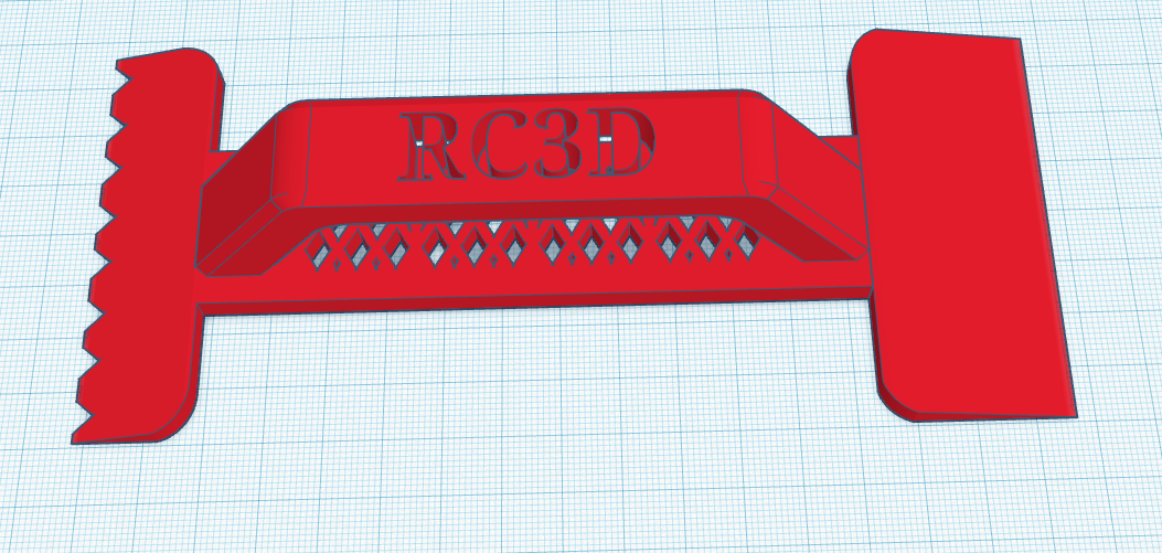 RC3D Ice Scraper Double Sided by RogueCmdr3D | Download free STL model | Printables.com