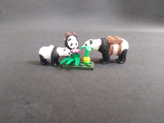 lego panda por Tomáš Korger | Descargar modelo STL gratuito ...