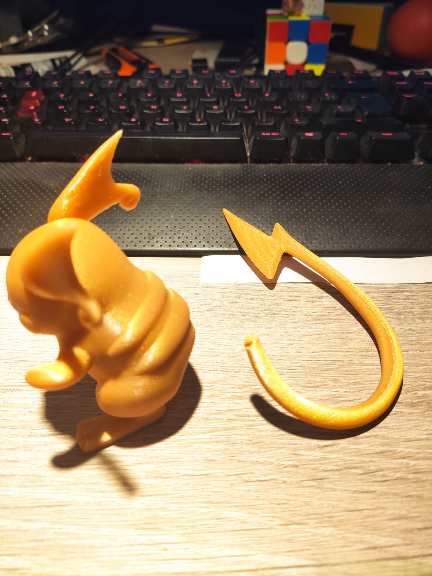Raichu, seperate tail optional by Blackphantom434 | Download free STL ...