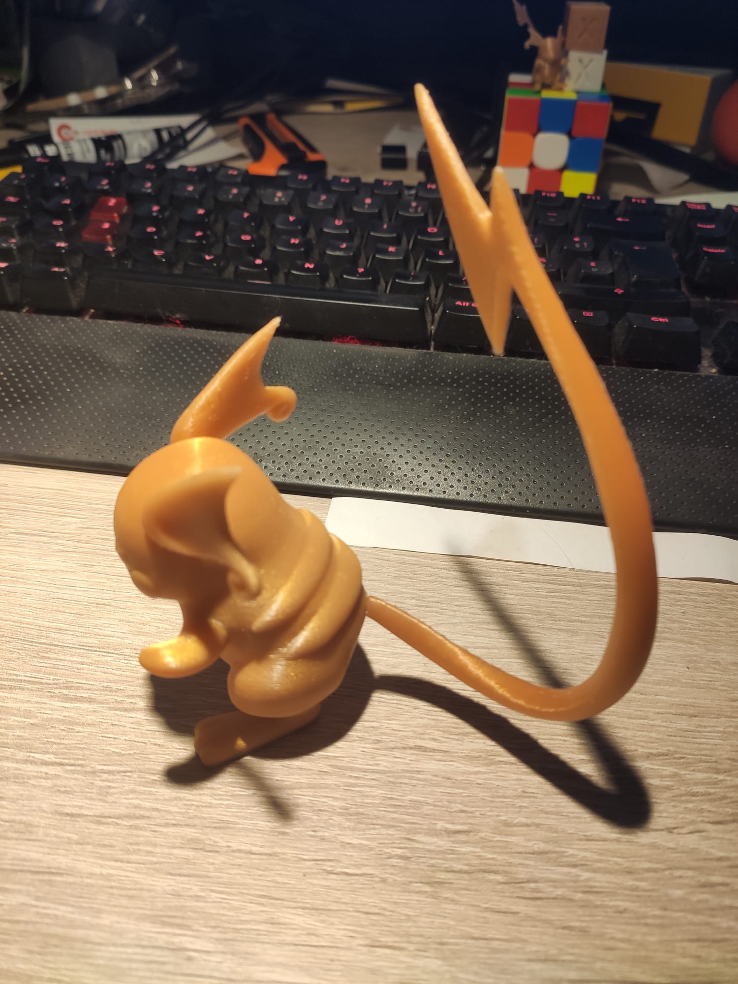 Raichu, seperate tail optional by Blackphantom434 | Download free STL ...