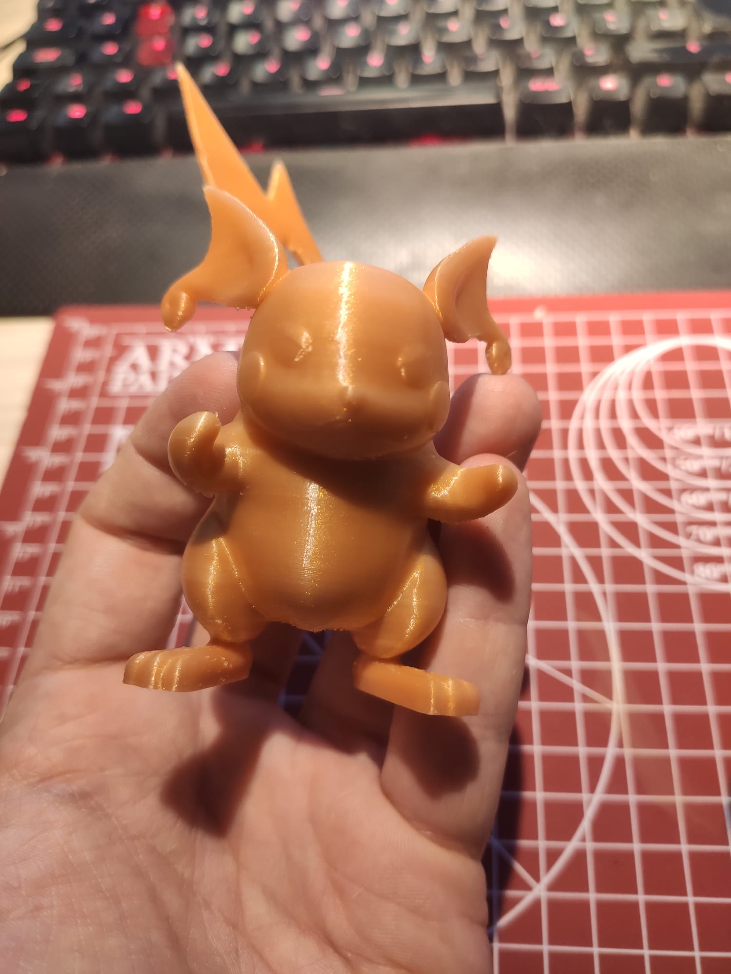 Raichu, seperate tail optional by Blackphantom434 | Download free STL ...