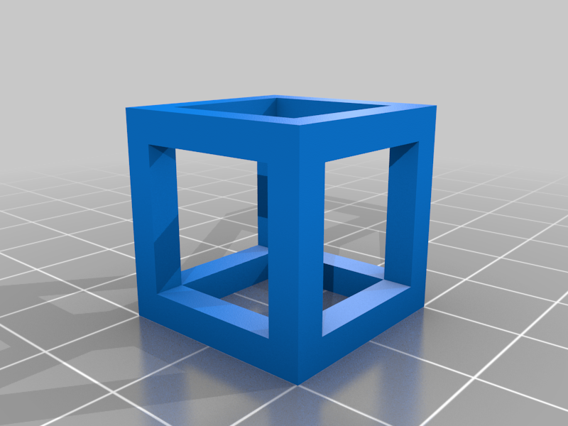 Grid Cube by finnmglas | Download free STL model | Printables.com