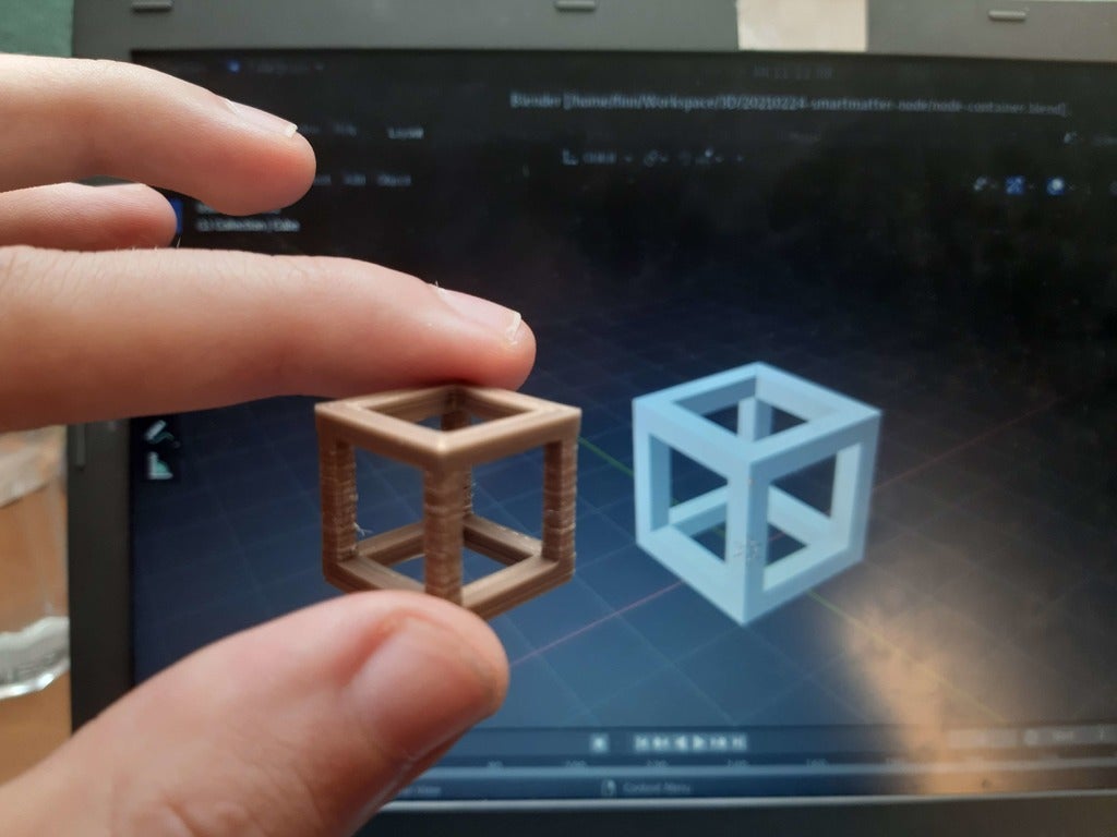 Grid Cube by finnmglas | Download free STL model | Printables.com