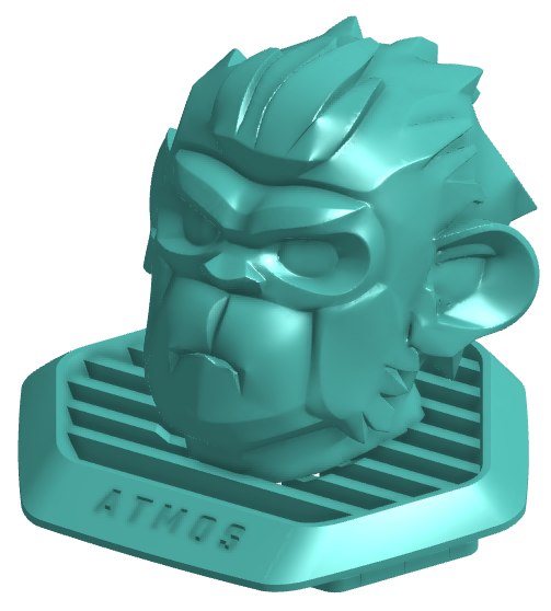 Pogo Mask GTA V ATMOS by Oscar Ivan Silva Palomera | Download free STL ...