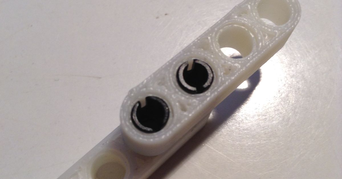 Lego Technic Beam 4M by BasicallyLego | Download free STL model ...