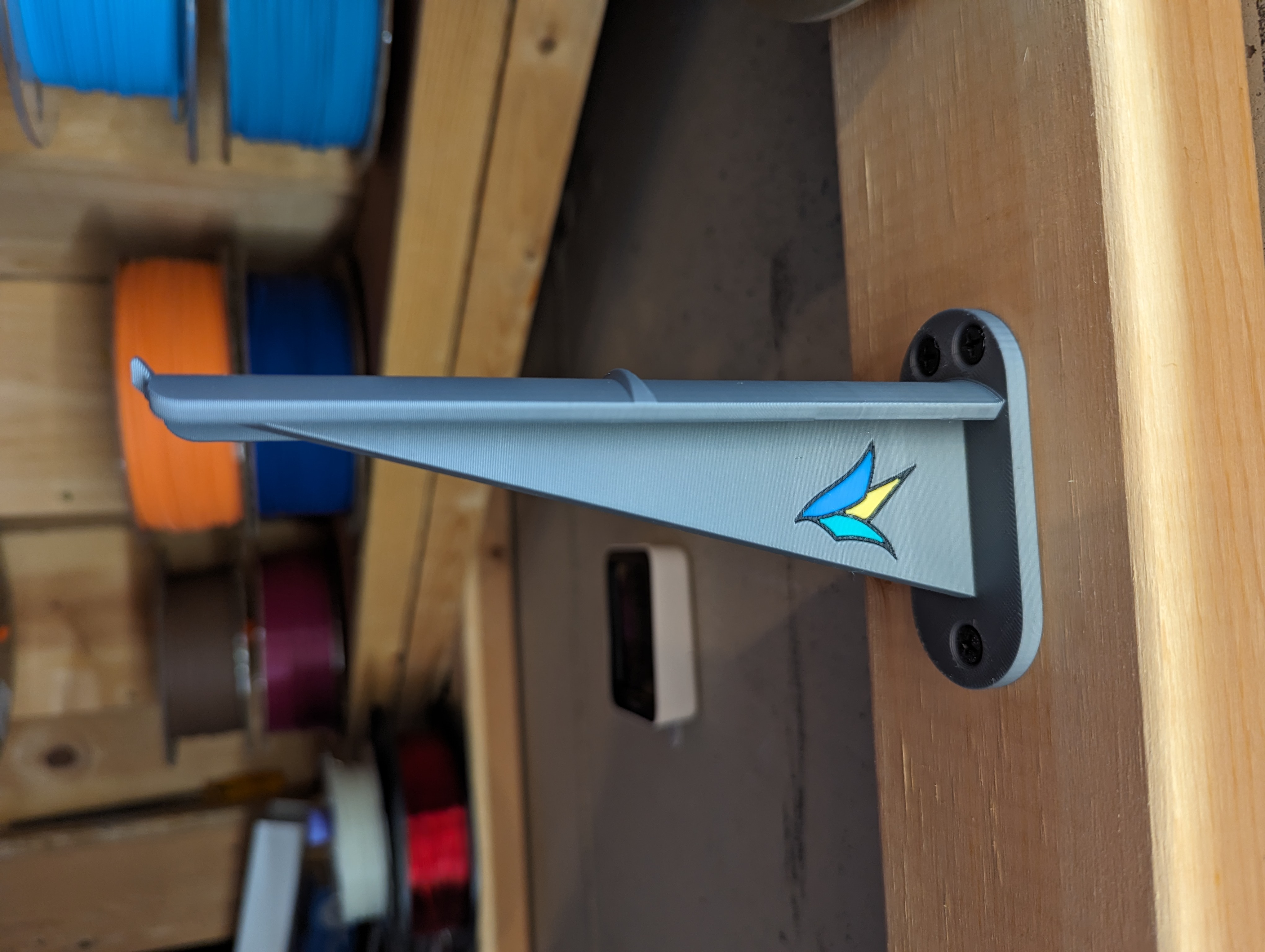 Slug's Under-Stairs Spool storage by Superseaslug | Download free STL ...