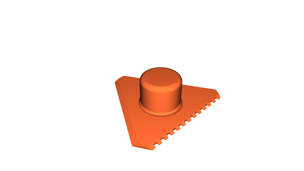 Triangular ice scraper by Bruno | Download free STL model | Printables.com