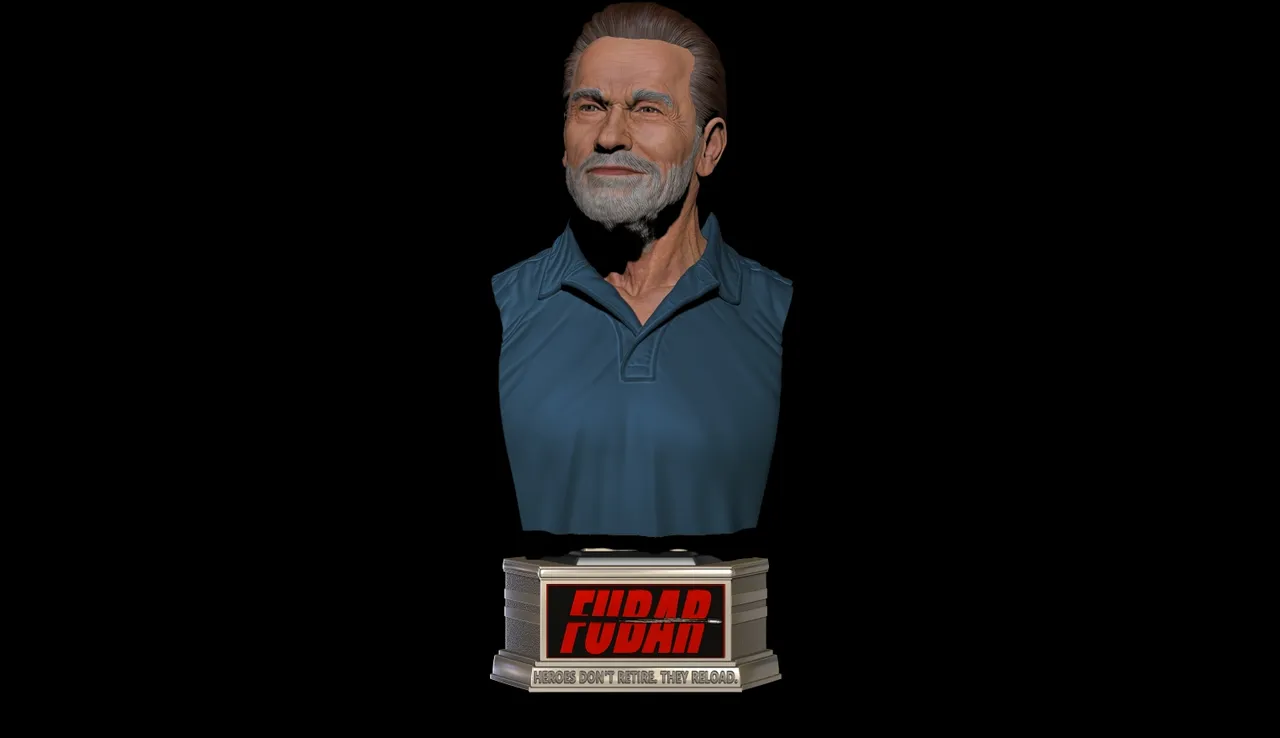 Arnold Schwarzenegger / FUBAR by JS-studio | Download free STL model ...