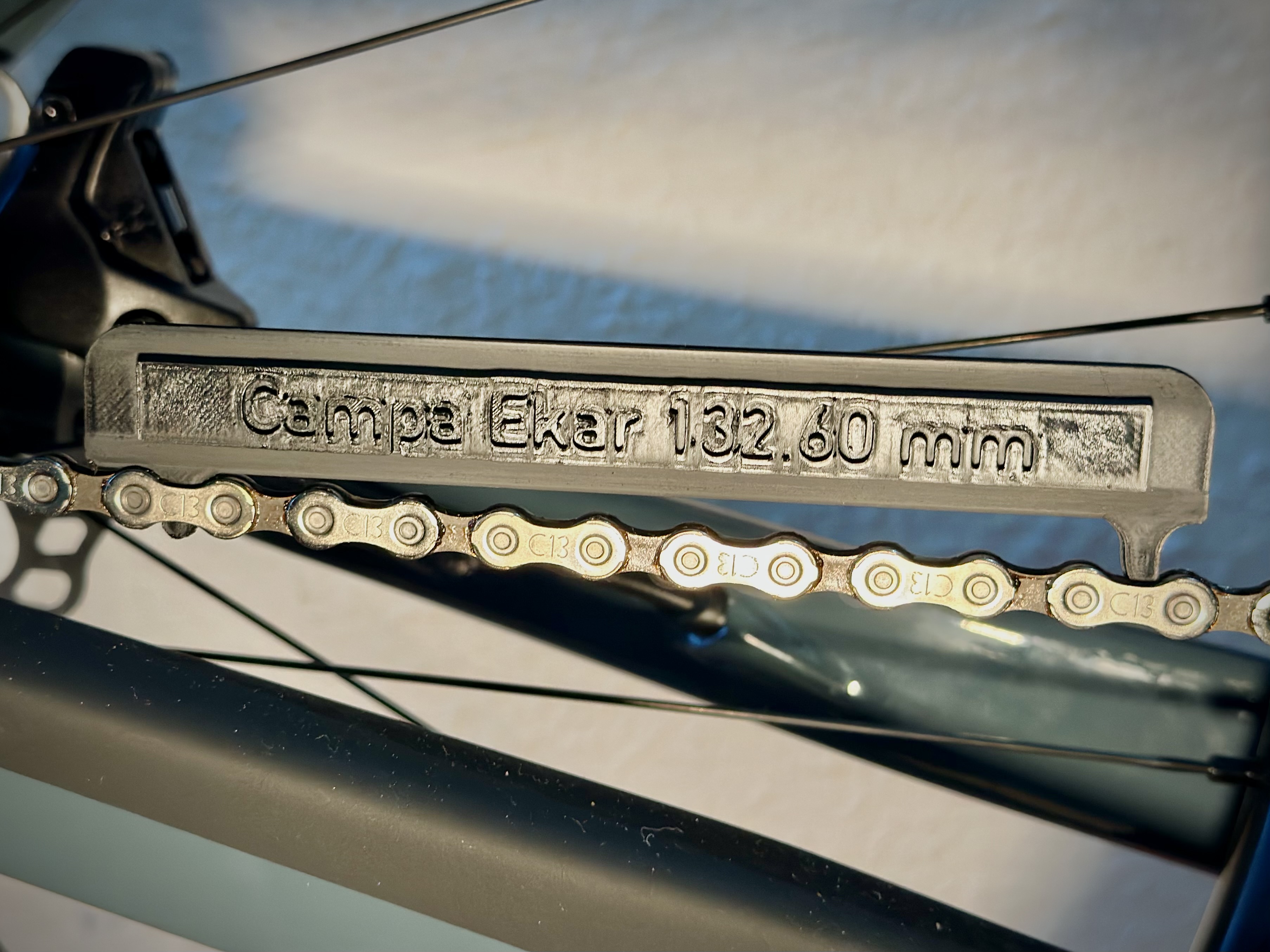 TJ's Chain Gauge for Campagnolo Ekar 13s Chains by T. J. | Download ...