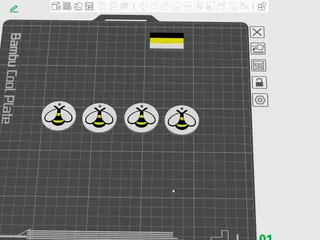 kashu.co keychain logo by experify3d | Download free STL model ...